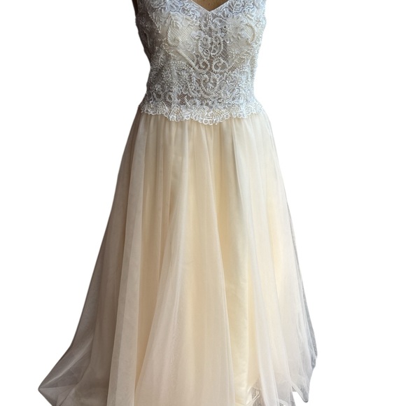 Dresses | Elegant Cream Lace Wedding Dress | Poshmark